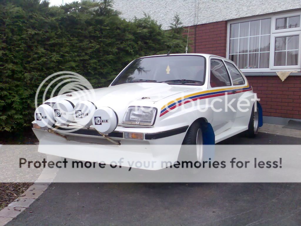 my wide arch chevette hsr..
