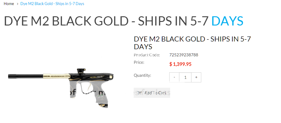 Dye M2 | Paintball Guns and Gear forums